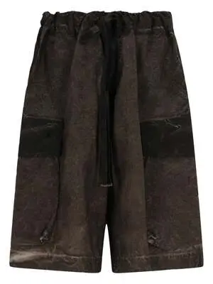 UMA WANG Panther Shorts