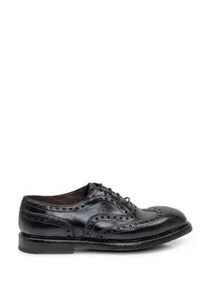 Premiata Classic Brogue Lace-ups - Nero