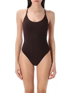 LIDO Uno Low-cut Swimsuit - Brown