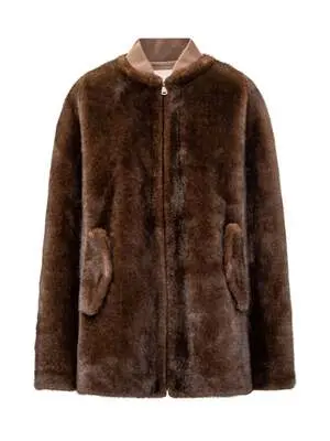 VALENTINI 1972 Eco-friendly Jacket For Fw25 - Cocoa
