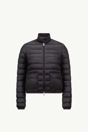 Moncler Slim Fit Quilted Down Coat - Black