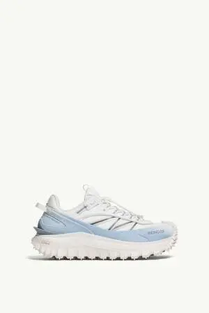 Moncler Waterproof Mesh Lined Sneakers With Carbon Fiber Support - Clear Blue