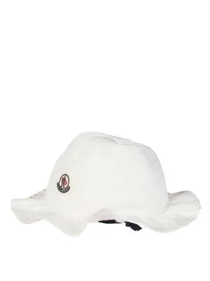Moncler Stylish Bucket Hat - Bianco