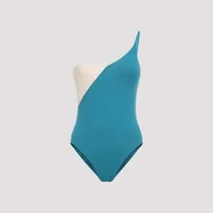 ERES Gemme Printed One-shoulder Swimsuit