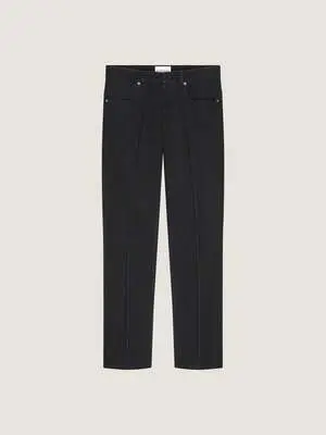 Givenchy Straight Fit Paint Pants - Black
