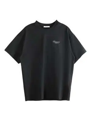 Givenchy Givenchy Straight Fit Logo T-Shirt Nero