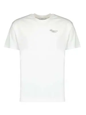 Givenchy Short Sleeve Logo Print T-shirt - Bianco