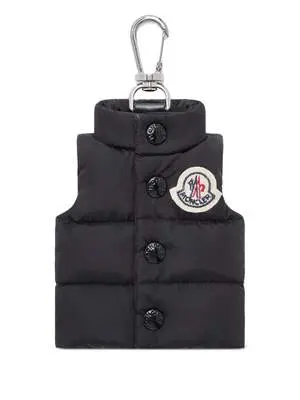 Moncler Down-filled Keychain - Nero