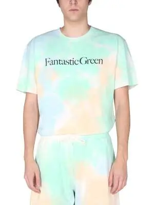 MSGM Fantastic Graphic Crew Neck T-shirt For - Multicolour