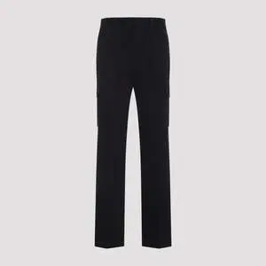 Givenchy Cotton Paintnts For Regular & Straight Leg - Black