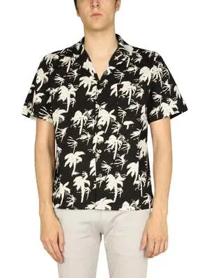 DEPARTMENT 5 Hawaiian Logo Print Shirt Ss22 - Multicolour