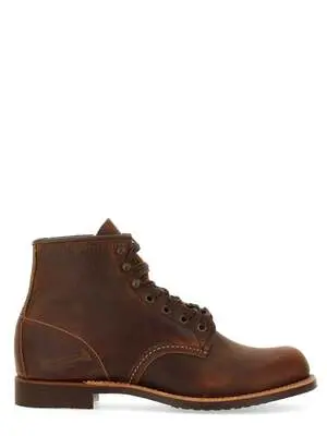Red Wing Lace-up Ankle Boots - Brown