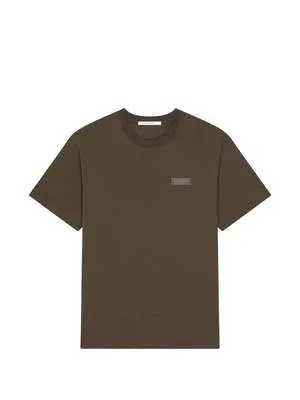 Givenchy Classic Gros Grain Detail Crew Neck T-shirt - Marrone