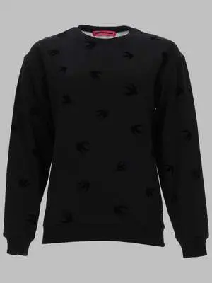 Alexander McQueen Trendy Sweatshirt Mini Style - Black