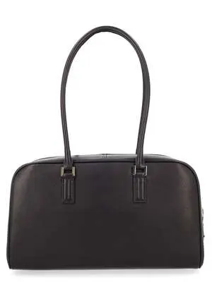 TOM FORD Leather Shoulder Bag - Black