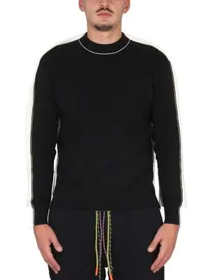 AMBUSH Ribbed Cross-neck Choker