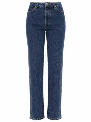 Khaite High-waisted Straight Leg Jeans
