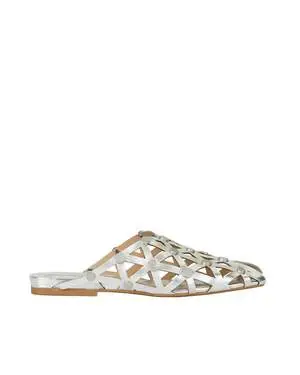 Ash Metallic Studded Sandals - Silver/silver Studs