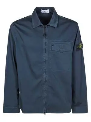 Stone Island Stylish Mini Shirt Ss26 Collection - Blu