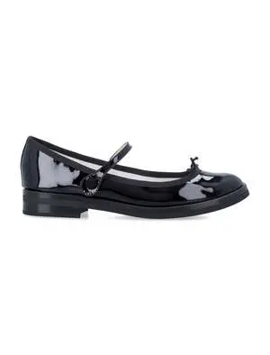 Repetto Patent Leather Cendrillon College Mary Janes - Black