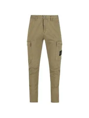 Stone Island Reguther Fit Cargo Pants - Verde
