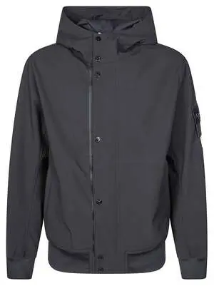 Stone Island Mini Short Parka Jacket - Nero
