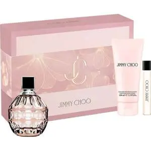 JIMMY CHOO Elegant 3-piece Fragrance Set: 100ml Edp Spray + 7.5ml Mini Edp + 100ml Body Lotion - Default