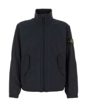 Stone Island Lightweight Jacket For Ss26 - Navyblue