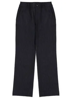 Paloma Wool Pinstripe-pattern Trousers - Blue