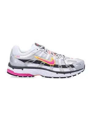Nike P-6000 Dynamic Sneakers - White Laser Fuchsia