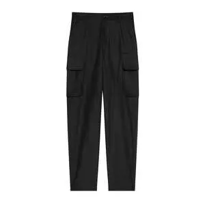 Givenchy Tailored Wide-leg Cotton Trousers - Black