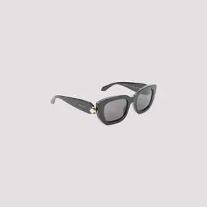 BVLGARI EYEWEAR Ethereal Rectangular Sunglasses - Black