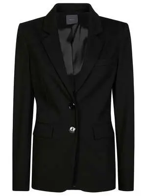 Pinko Duo-button Mini Jacket - Nero
