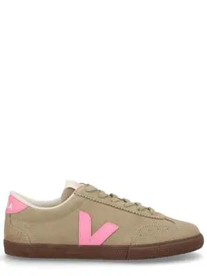 VEJA Suede Lace-up Sneakers - Dove