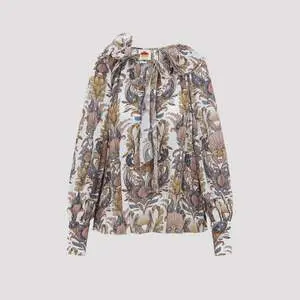 Farm Rio Striped Blouses