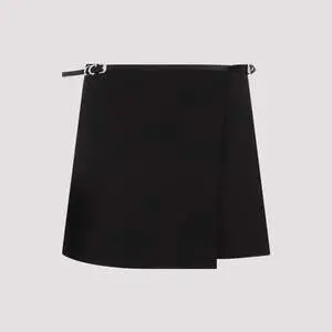 Givenchy Belted Wrap Miniskirt