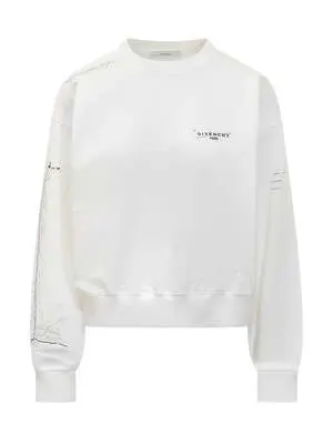 Givenchy Logotech Cotton Knit T-shirt