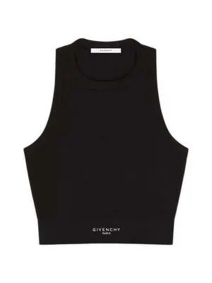 Givenchy Mini Printed Logo Tailored Long Sleeve Top Size
