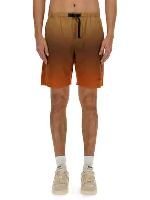 MSGM Cotton Bermuda Shorts - Multicolour