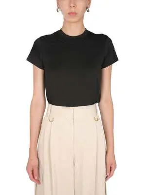Givenchy Cotton T-shirt With Chain Motif
