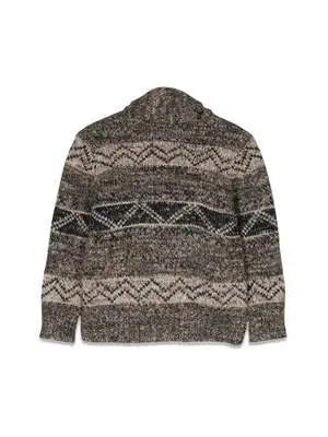 Dolce & Gabbana Shawl Collar Fair Isle Cardigan - Multicolour