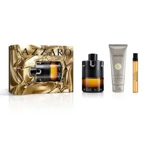 Azzaro The Most Wanted Fragrance Set: 3.4 Oz & Mini 0.33 Oz Parfum + 2.5 Oz Shower Gel - Default