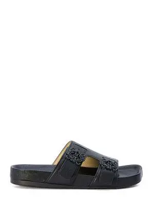 Loewe Embossed Logo Slide Sandals