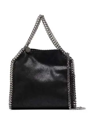 Stella McCartney Mini Bag With Diamond Cut-chain - Nero