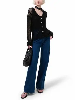 Our Legacy Open Linen Blend Sweater