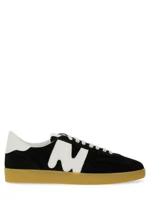 MSGM Retro Suede Sneakers - Black