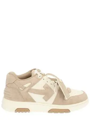 Off-White Out Of Office" Sneakers - Beige