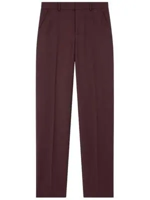 THE FRANKIE SHOP Lenora Woven Straight-leg Pants