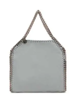 Stella McCartney STELLA MCCARTNEY Woven Mini Handbag Ice Blue