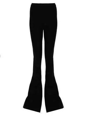 Rick Owens Carmen Flared Trousers - Black